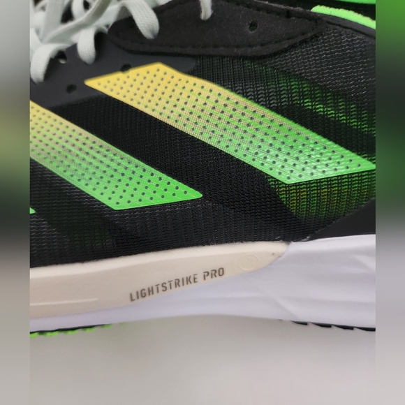 adidas | Shoes | Adidas Adizero Adios 7 Running Shoes Black Solar Green ...